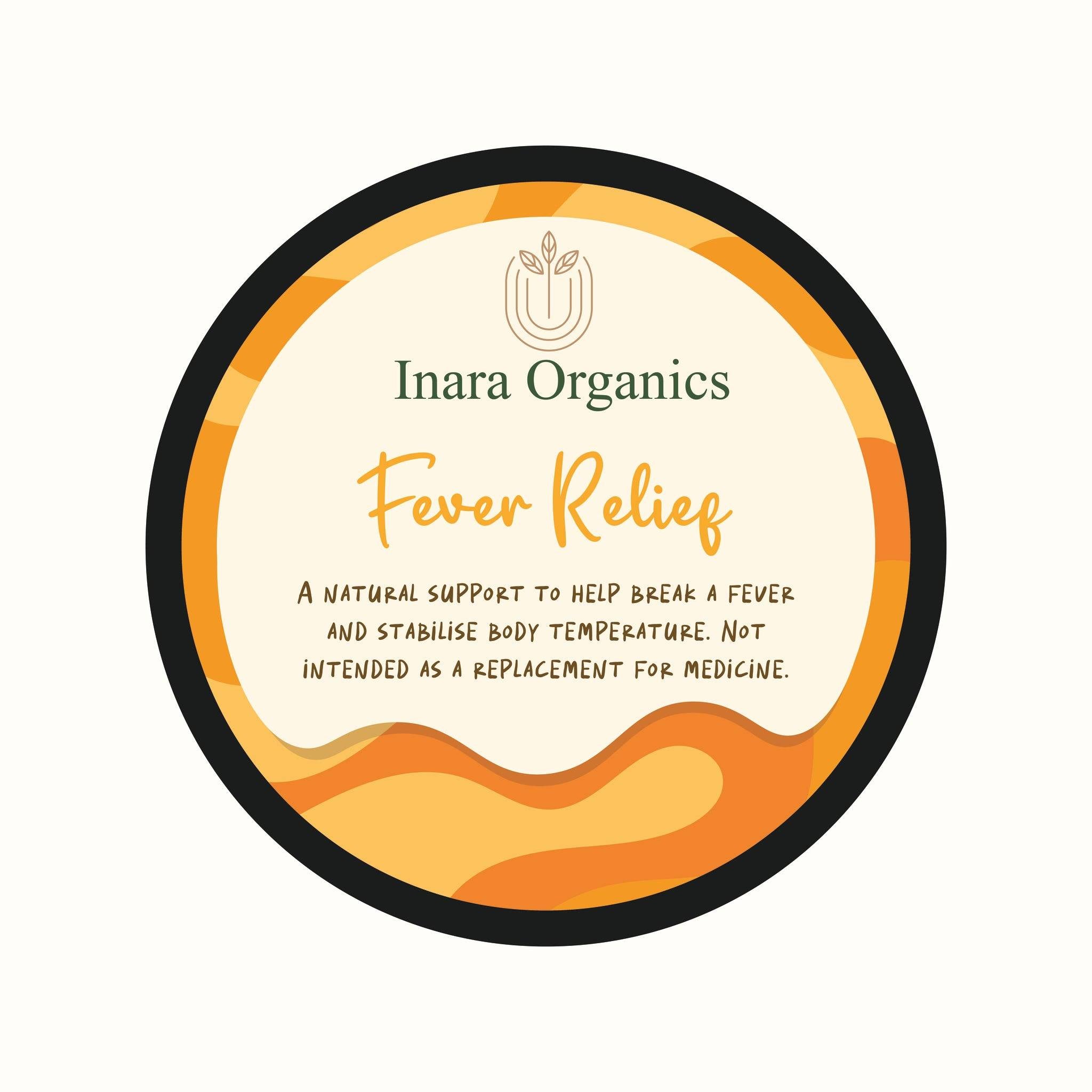Natural Fever Relief Balm Online | Inara Organics | Organic Balm